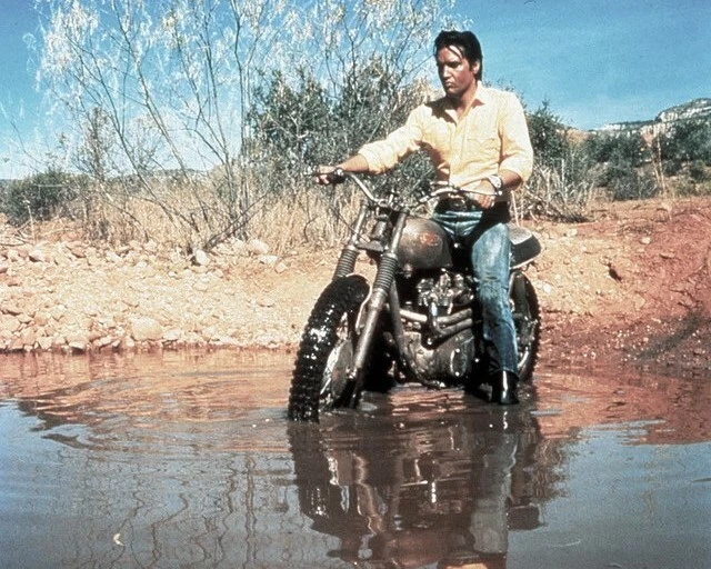 Elvis Triumph Motorcycle