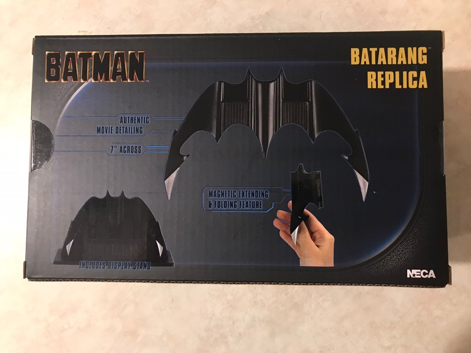 NECA 1989 BATMAN BATARANG 1:1 LIFE SIZE REPLICA PROP SEALED | eBay