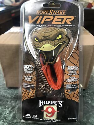 Hoppes viper bore snake .30 or .32 cal pistol 08-12 24001V | eBay
