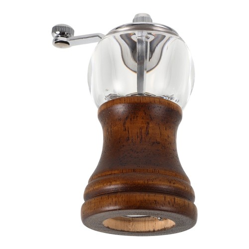 Manual Pepper Mill Wooden Pepper Mill Mini Pepper Mill with Crank ...