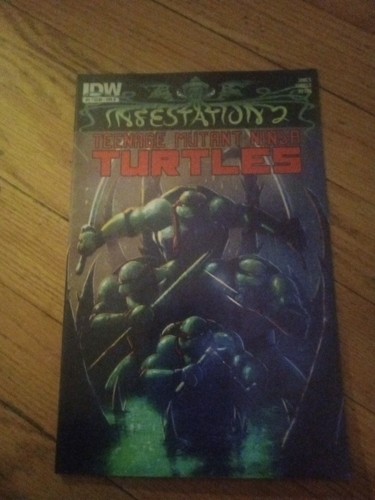 Infestation 2: Teenage Mutant Ninja Turtles #1 Cover Variant - B Livio ...