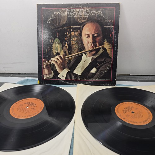 HANDEL - Complete Flute Sonatas: Jean-Pierre Rampal (Vinyl 2LP) 1973 Y2 ...