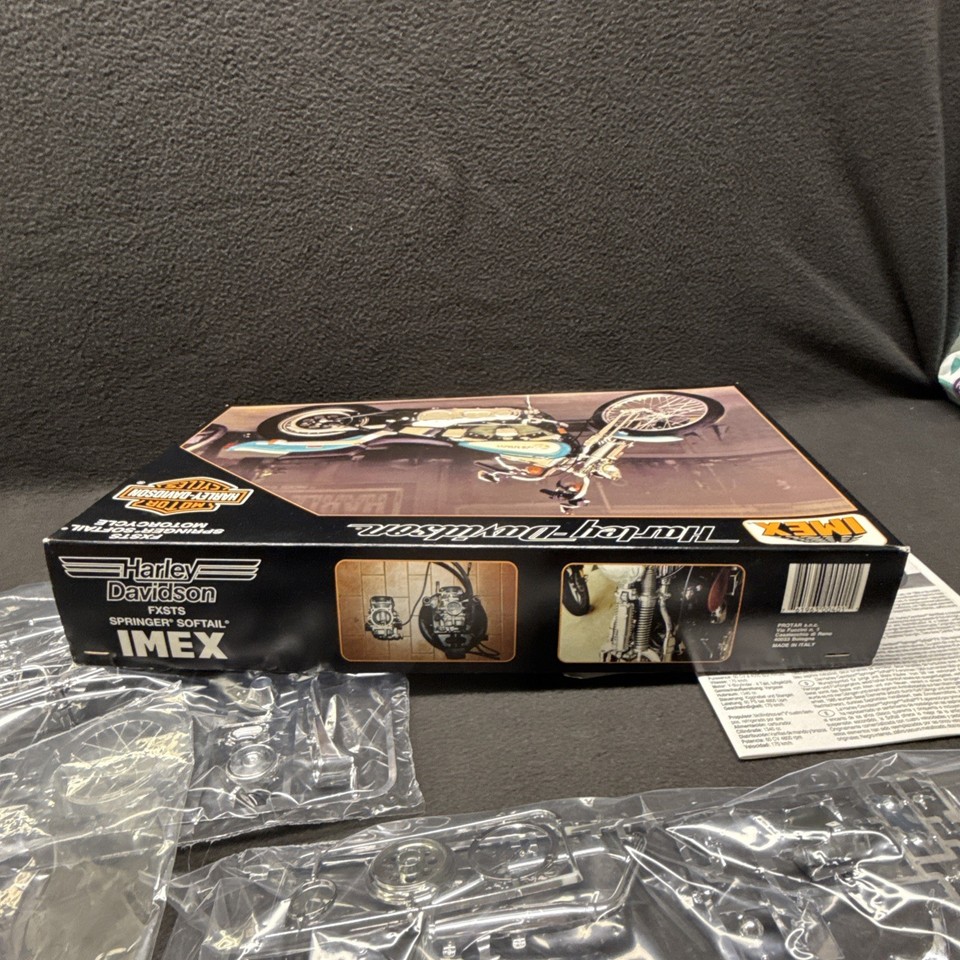Imex Harley Davidson FXSTS Springer Softail 1/9 Scale Model Motorcycle ...