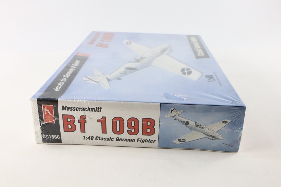 Hobbycraft 1/48 Messerschmitt Bf 109B German Fighter Model Kit New ...