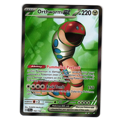 ORTHWORM EX 162/142 STELLAR CROWN POKEMON TCG | eBay