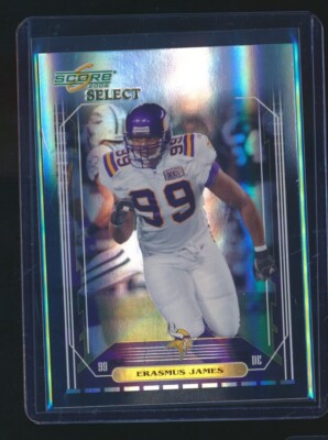 2006 SCORE SELECT BLACK 4/6 ERASMUS JAMES VIKINGS | eBay