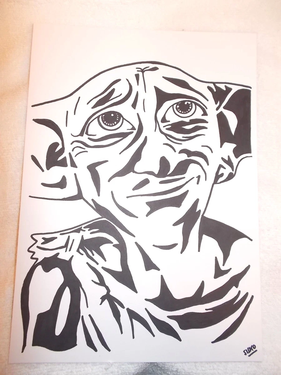 Dobby Drawing Full Body