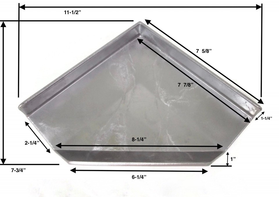 Heavy Duty Cast Aluminum Boat Transom Corner Brackets End Cap Covers ...