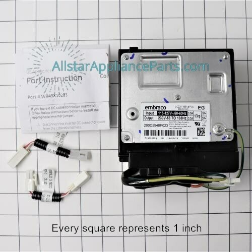 GE Refrigerator Compressor Inverter Control Board WR49X10283 | eBay