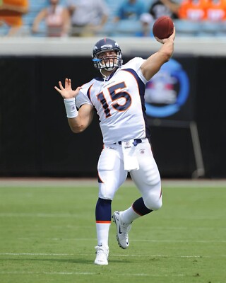 Tim Tebow #15 Denver Broncos NFL 8"X10" Glossy Photo Print 6-KJH | eBay