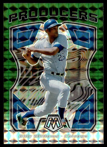 2021 Panini Mosaic #P11 Billy Williams Producers Green | Arpin Mint ...