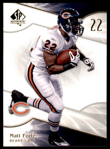 2009 SP AUTHENTIC MATT FORTE CHICAGO BEARS #54 | eBay