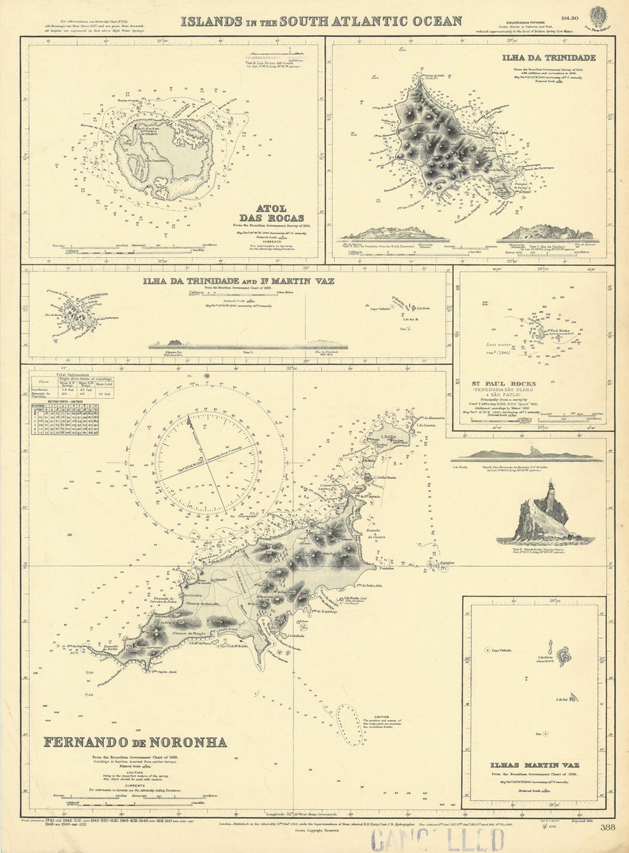 Atlantic Islands Map