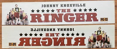 📽 The Ringer (2005) - Double-Sided - Movie Theater Mylar / Poster 5x25 ...