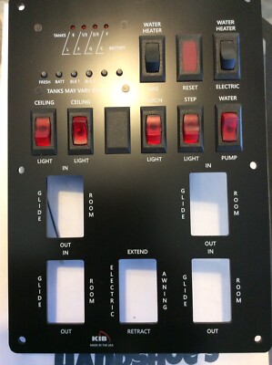 KIB MULTI-FUNCTION SWITCH CONTROL FACEPLATE WITH SWITCHES #M2203 *T10 ...