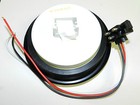 (2) RED 4" Round LED 21 SMD Diodes Stop, Turn, Tail Light Optronics Glo ...