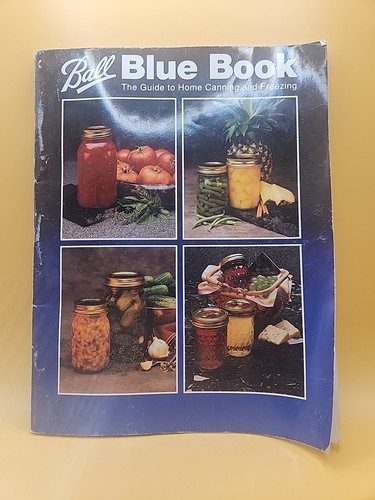 Vintage 1993 Ball Blue Book - The Guide to Home Canning & Freezing | eBay