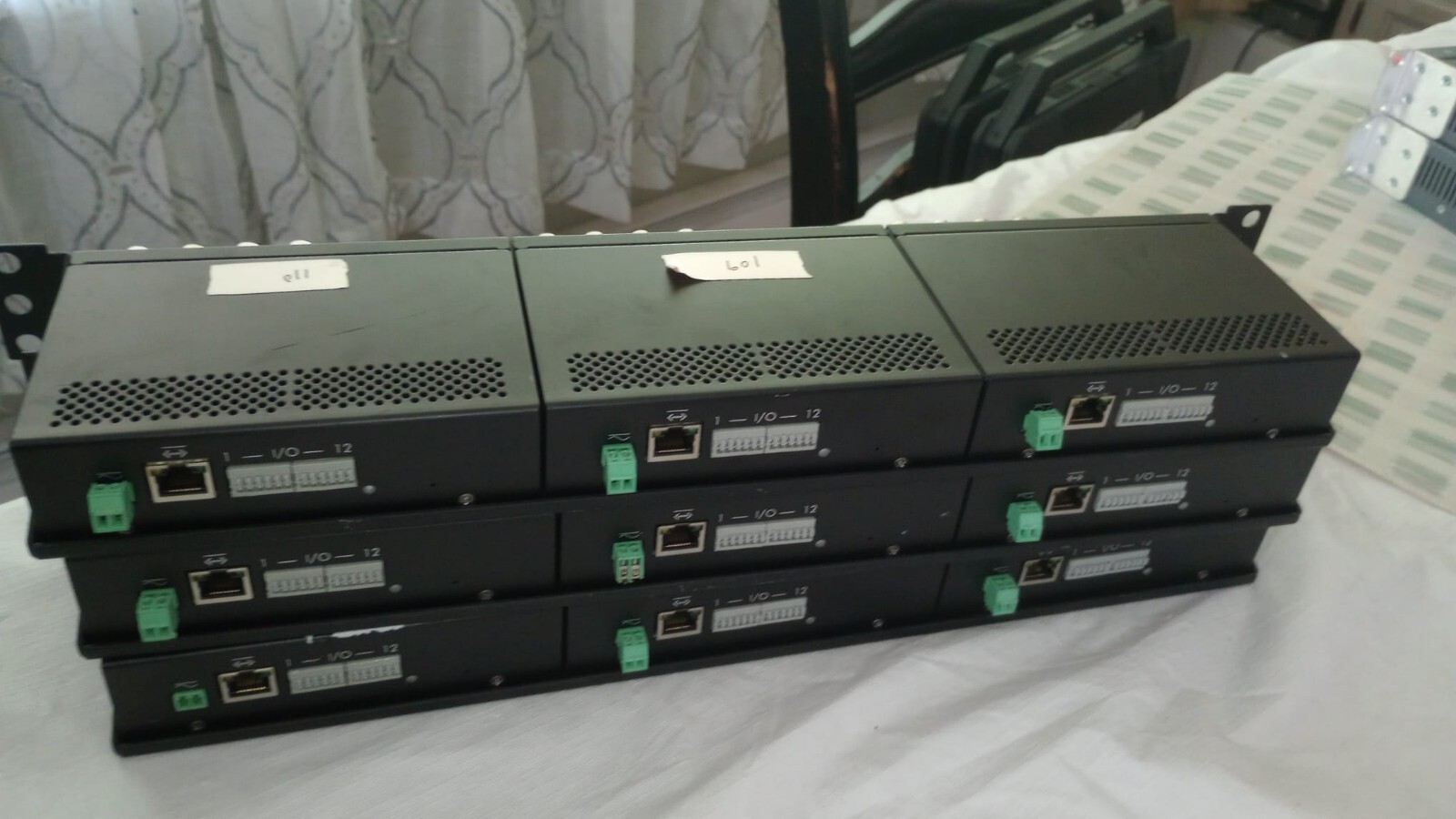 Set of 9 Avigilon ENC-4P-H264 Analog-to-Digital Encoder 4-Port Camera ...