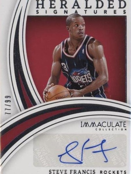 2021-22 Panini Immaculate Collection - Heralded Signatures #HS-SVF ...