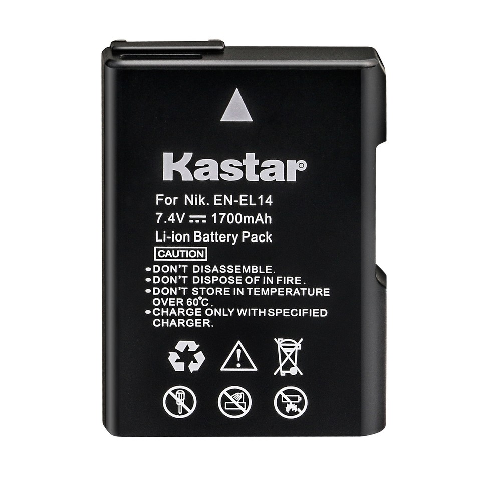 Kastar Replacement Battery for Nikon D5500 D5600 D3400 D3500 P7100 ...