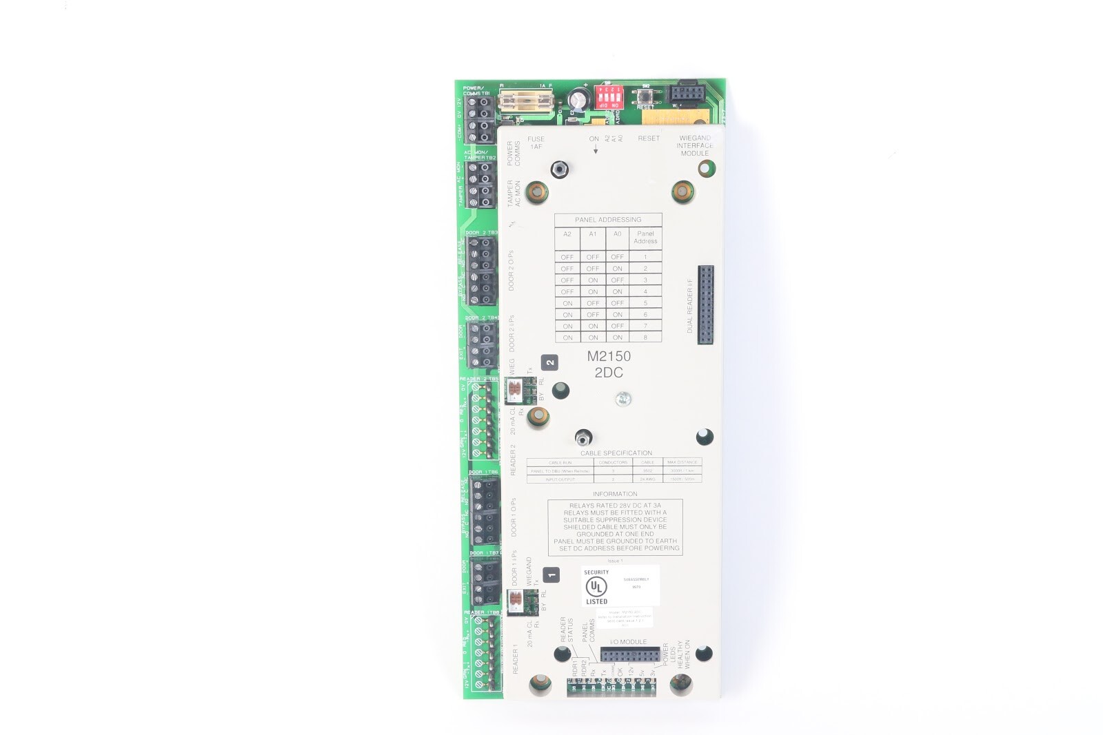 Symmetry M2150 2DC Access Control Panel Door Controller Reader Board ...