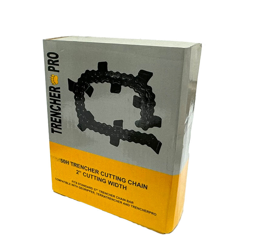 TrencherPro 2.5" Replacement Trencher Chain, Also Fits GeoRipper, Terra ...
