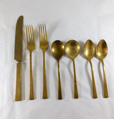 Vintage Assorted Dirilyte Empress Goldware Flatware 7 Pieces | eBay