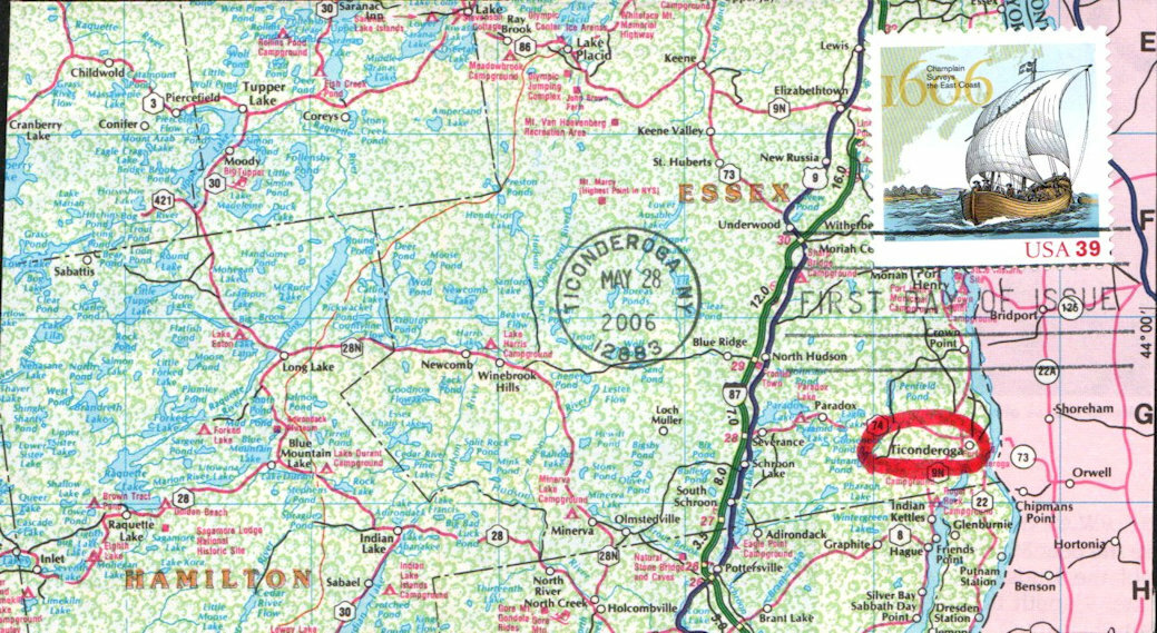 Samuel De Champlain Map