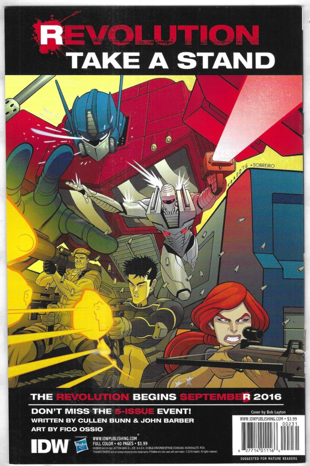 Rom Comic 2 First Print Subscription Bob Layton Cover 2016 Cristos Gage ...