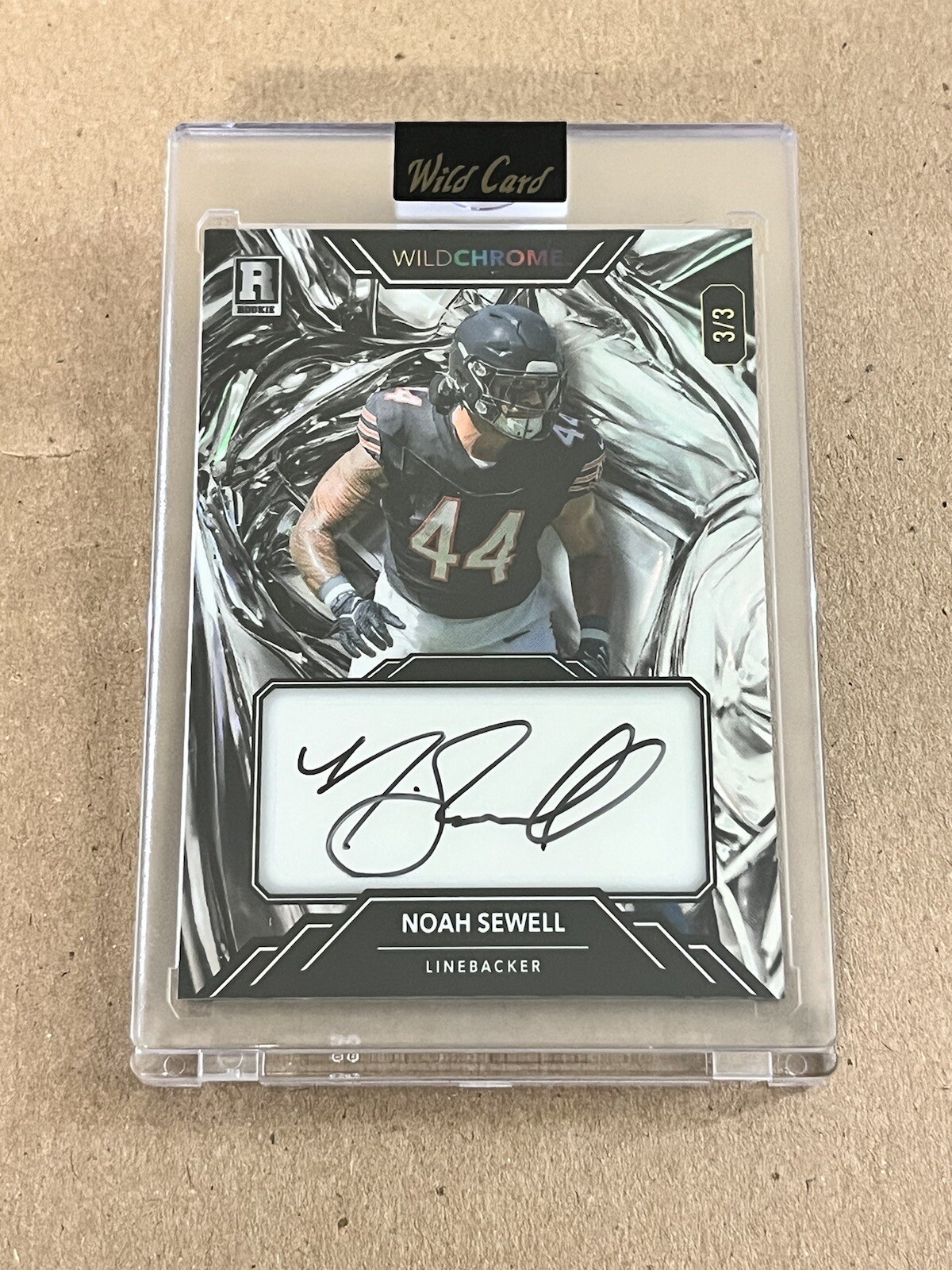 Rare 3/3 NOAH SEWELL AUTOGRAPH Rookie Wild Card WILDCHROME | eBay