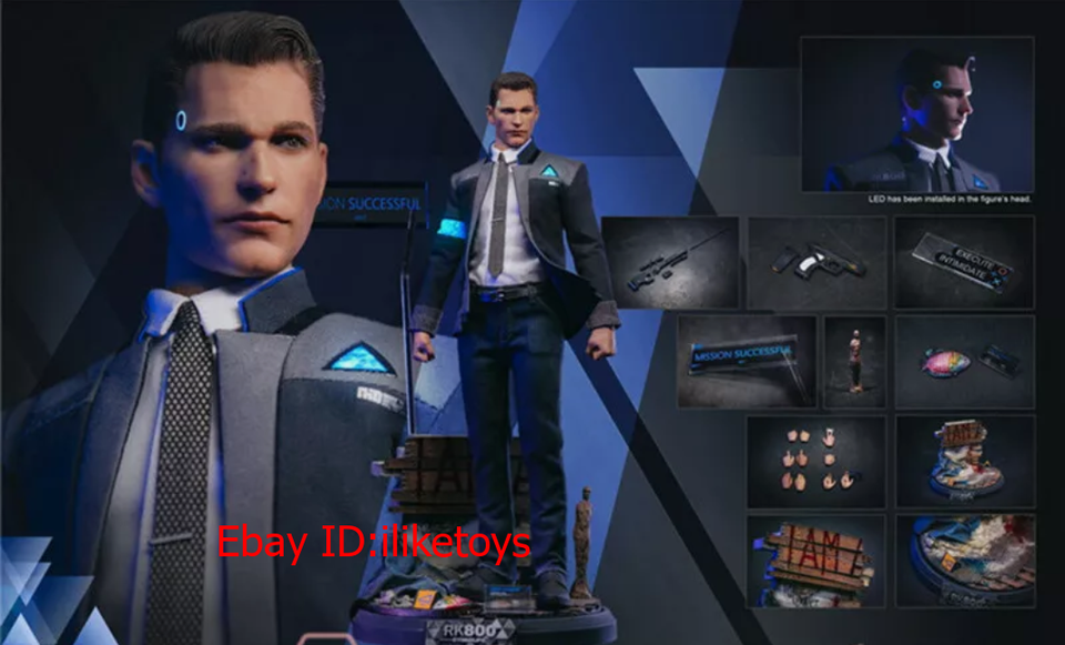 VTS TOYS Detroit Become Human Connor Outfit CYBERLIFE 1/6 Scale Action ...