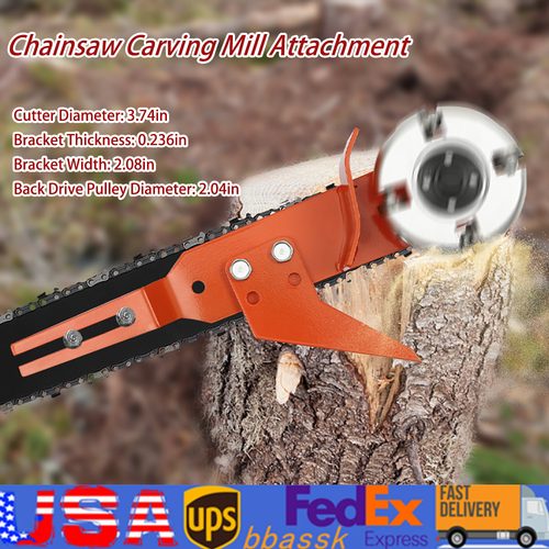 For HUSQVARNA Chainsaw Carving Mill Attachment Log Debarker Peeler ...