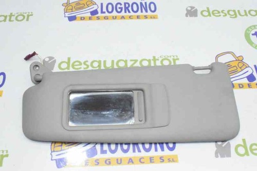 51167252007 605751 Left Sun Visor for BMW SERIES 3 BERLINA 2.0 16V 2004 ...