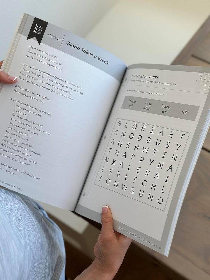 The 3rd Grade Reading Comprehension Workbook for Kids: Fun and Engaging ...