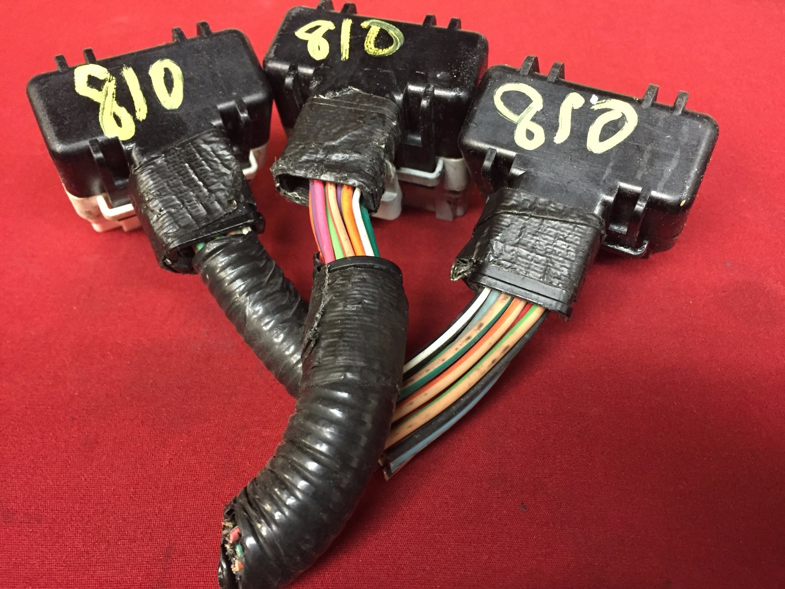 02 JEEP GRAND CHEROKEE 4.7 ECM ECU PCM COMPUTER PLUGS CONNECTORS ...