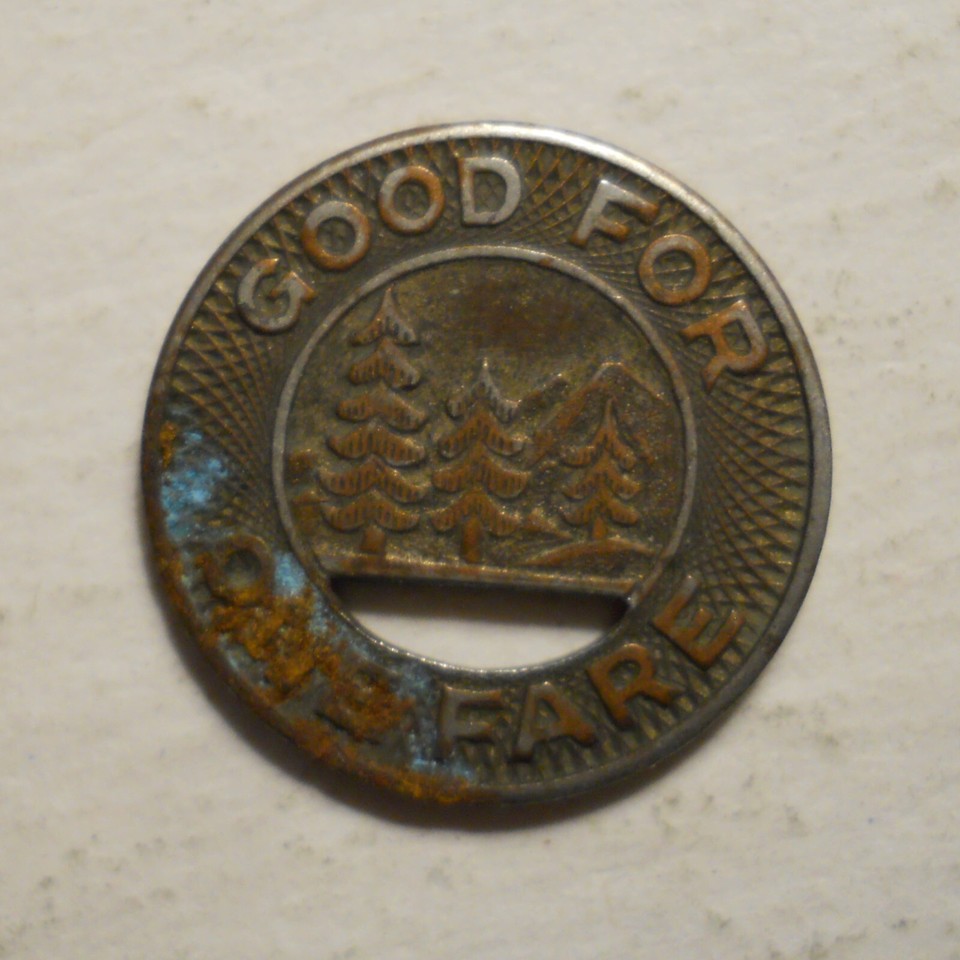 Seattle Transit (Washington) transit token - WA780O | eBay