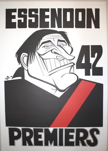 1897 - 2000 Essendon Premiers Weg Players posters X16 Premiership ...