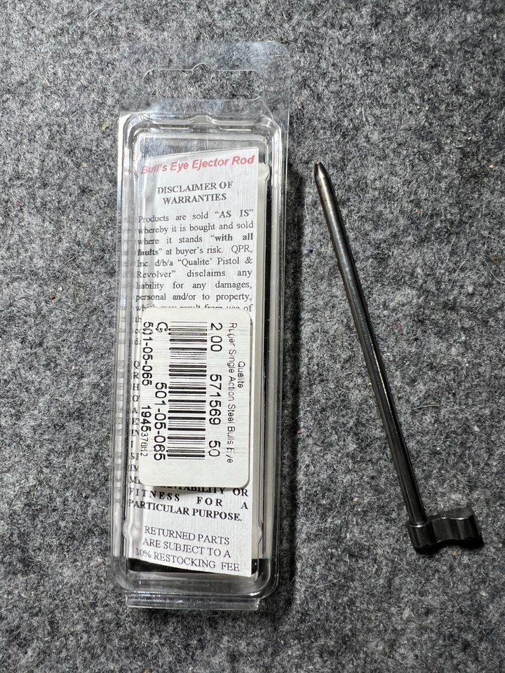 Qualite' Pistol and Revolver Ejector Rod Ruger Colt Single | eBay