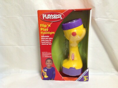 2003 Hasbro Playskool Flip 'N Play Flashlight - Brand New/Sealed | eBay