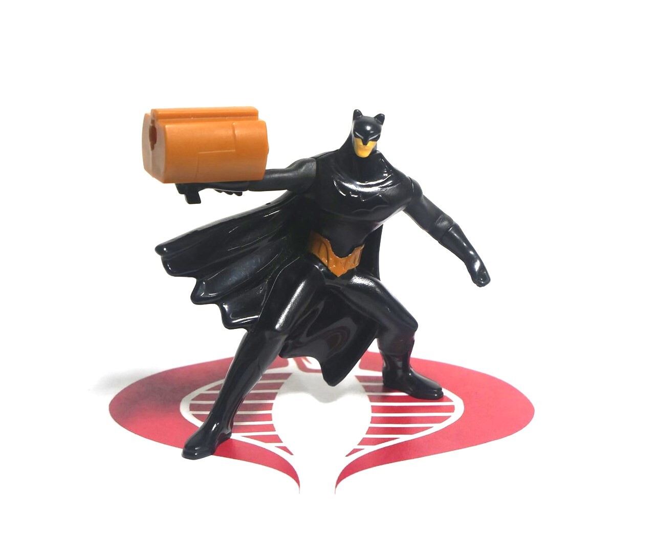 Batman Action Figure Happy Meal Missile Launcher Batman 4" McDonalds ...