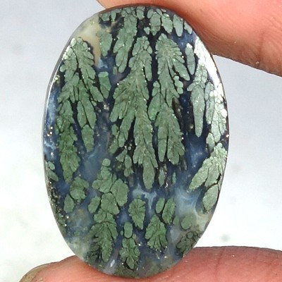 100% Natural Marcasite Oval Cabochon Loose Gemstones 10.40Cts 14x 21x ...