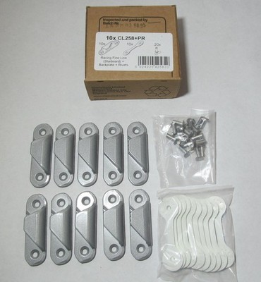10-PACK NEW CLAMCLEAT CL258 SAILBOAT RACING FINE LINE ROPE CLEATS ...