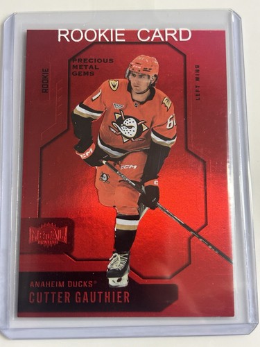 2024-25 Skybox Metal Universe Cutter Gauthier PMG RC Red /100 Precious ...