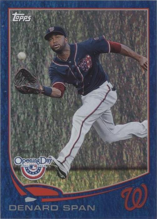 2013 Topps Opening Day - Denard Span #184 Blue /2013 for sale online | eBay