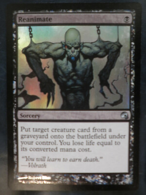 mtg magic reanimate ENGLISH FOIL réanimation premium deck series ...