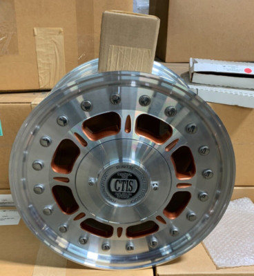 Hummer H1 HMMWV 17" 2-Piece Aluminum Wheel 6.75" Wide 5745556 10TH A ...