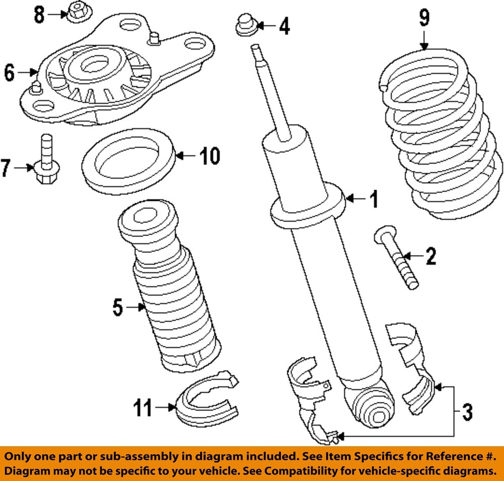 Genuine OEM Suspension Strut Bolt for BMW 33326771715 for sale online ...