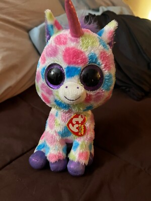 Ty Beanie Boos Wishful The Dotted Unicorn 6" Plush | eBay