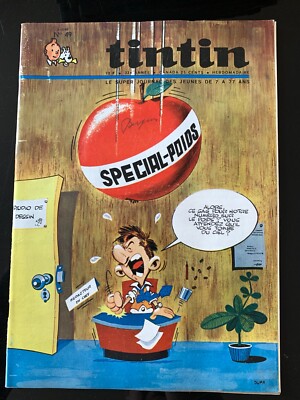 k)TINTIN n°49 du 3/12/1968 - Spécial Poids/ Serge Reding | eBay