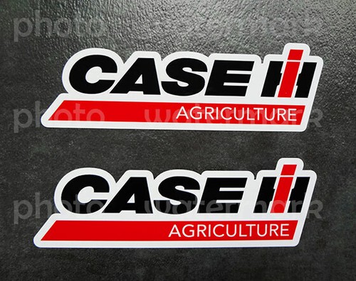 2pc IH Case Agriculture INTERNATIONAL HARVESTER sticker decal IMCA Pick ...
